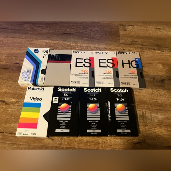 Sony | Cameras, Photo & Video | Vhs Tapes Lot Vintage | Poshmark